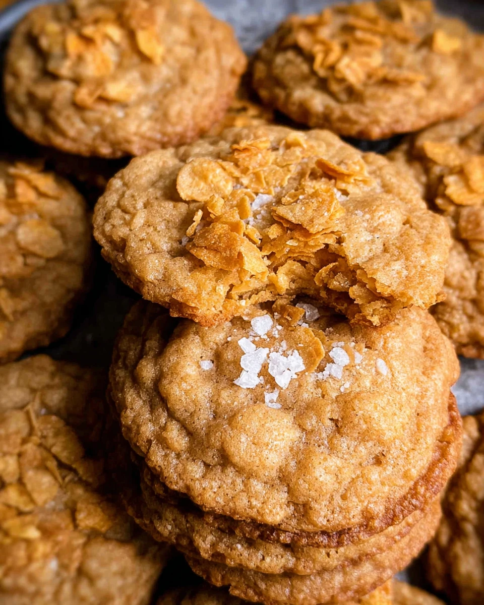 Easy Cornflake Cookies Recipe