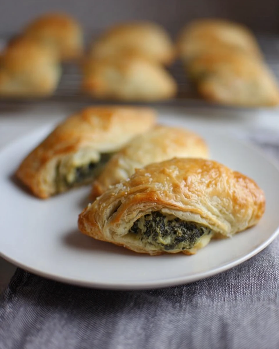 Easy Spinach And Artichoke Stuffed Puff Pastry Recipe