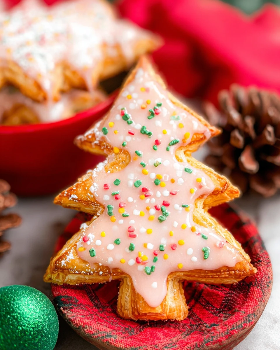Easy Christmas Tree Pop Tarts Recipe