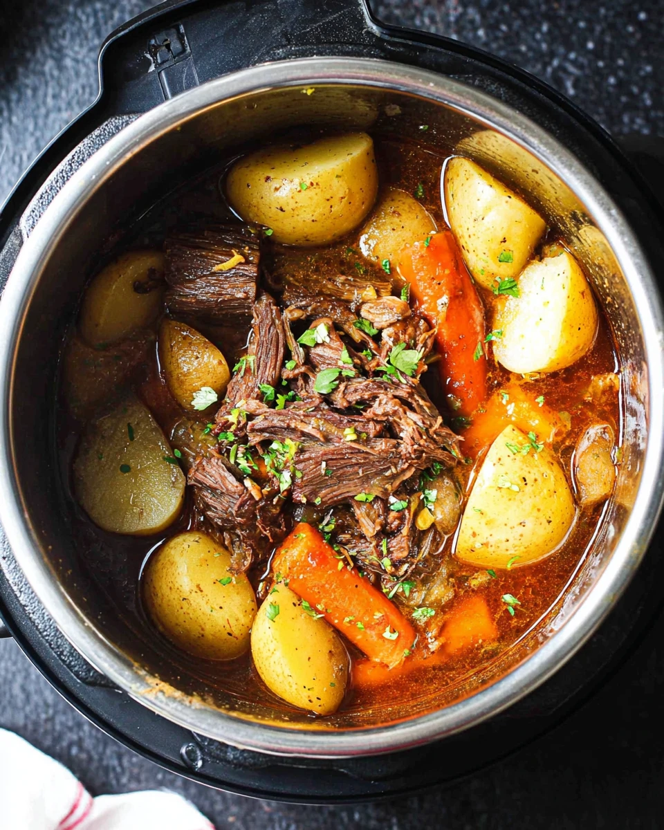 Quick Chuck Pot Roast Recipe