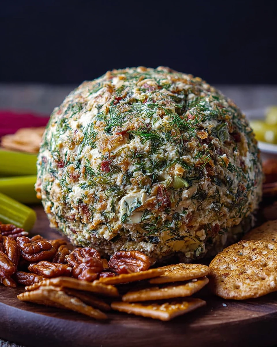 Quick Dill Pickle Cheese Ball Recipe