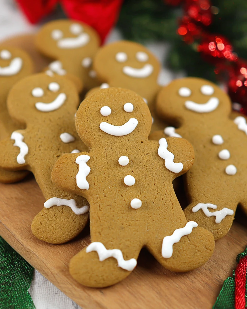 Easy Gingerbread Man Cookies Recipe