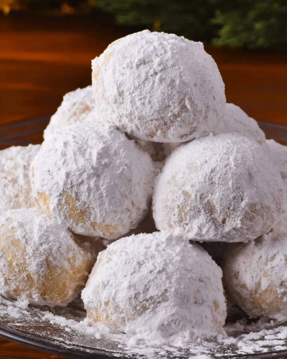 Easy Snowball Cookies Recipe