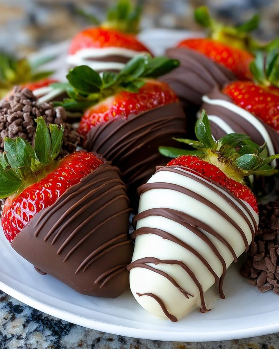 Quick Chocolate-covered Strawberries Recipe