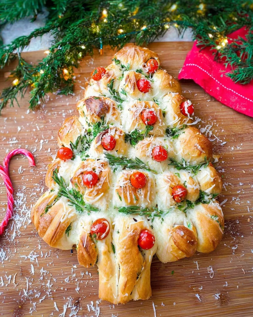 Best Christmas Tree Pull-Apart Bread Recipe