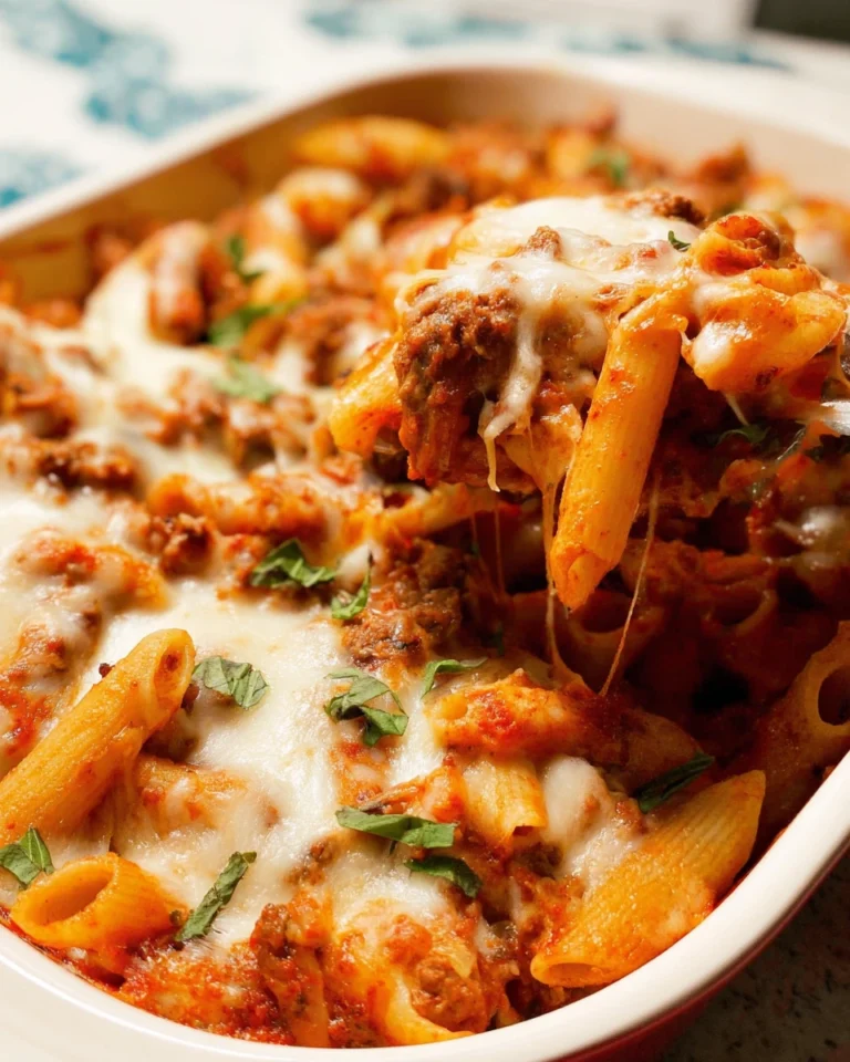 Quick Mostaccioli Pasta