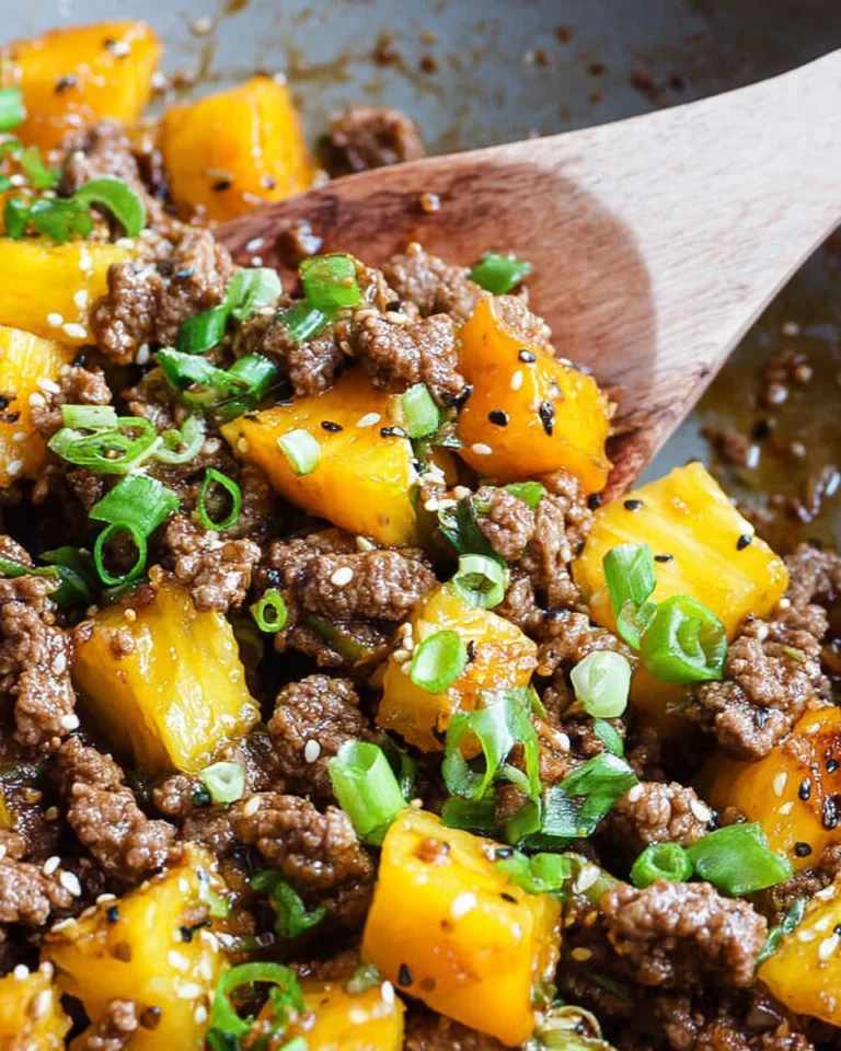 Quick Pineapple Beef Stir Fry Recipe