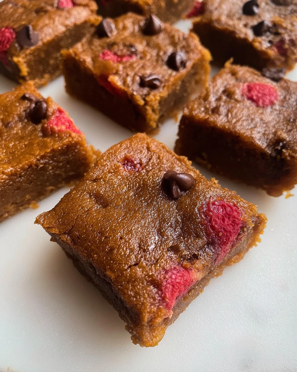 Easy Raspberry Chocolate Chip Blondies Recipe