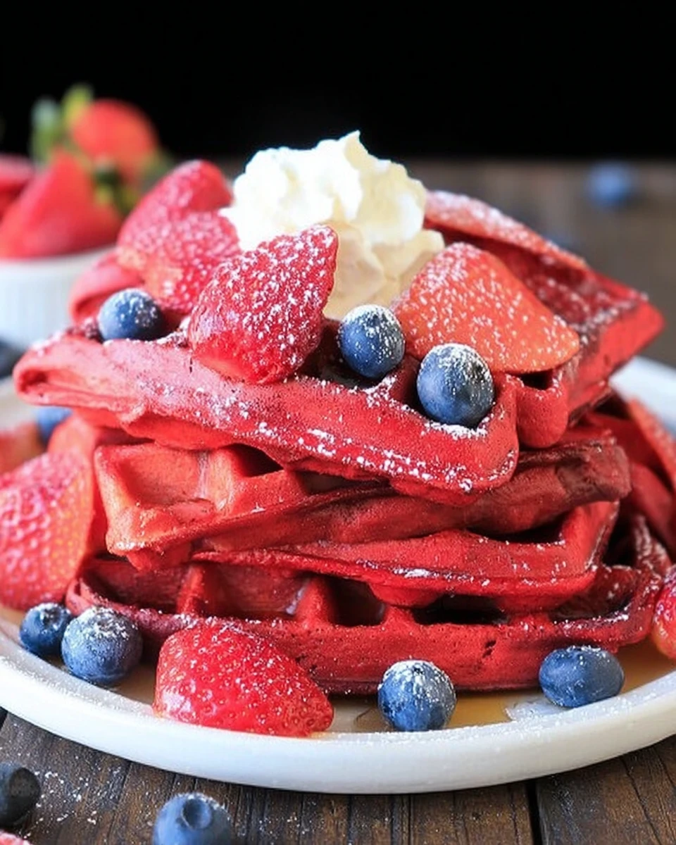 Best Red Velvet Waffles Recipe