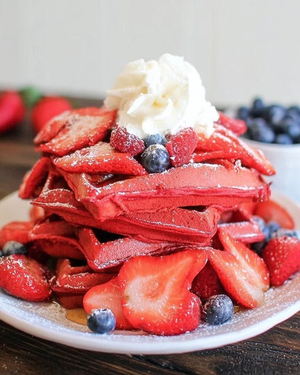Best Red Velvet Waffles Recipe